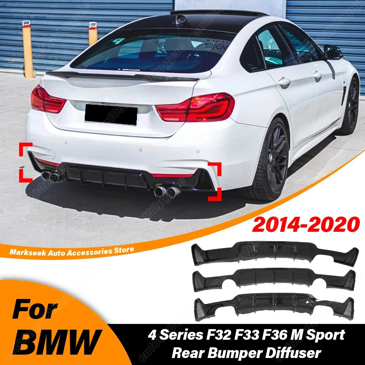 Para BMW Serie 4 F32 F33 F36 m-sport 2014 2015 2016 2017 2018 2019 2020 ...