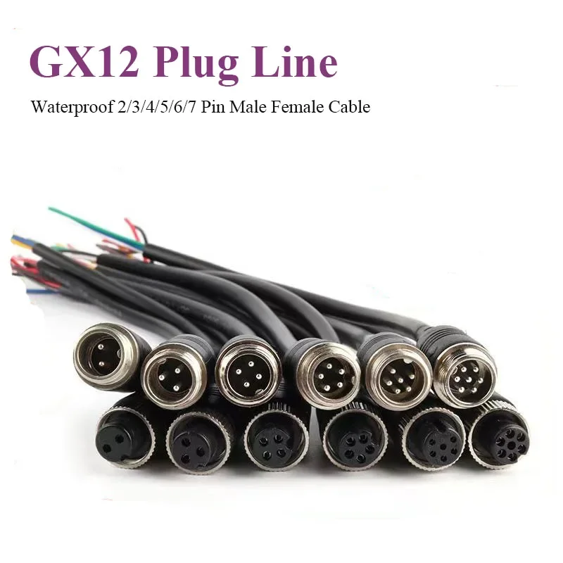 Водонепроницаемый разъем GX12 TLXT IP67 2/3/4 контакта | AliExpress