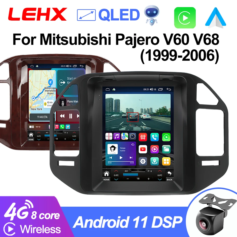 LEHX-L6Pro-Android-11-Car-Radio-Multimedia-for-Mitsubishi-Pajero-V60-68 ...