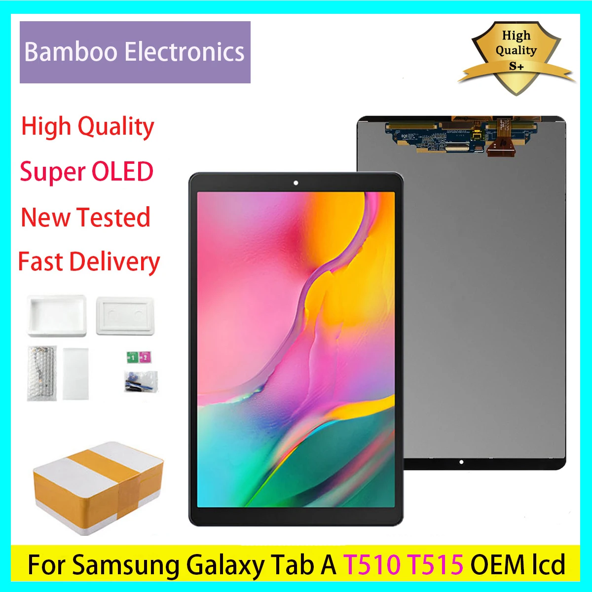 OEM-10-1-100-Tested-Super-OLED-For-Samsung-Galaxy-Tab-A-T510-lcd-SM ...