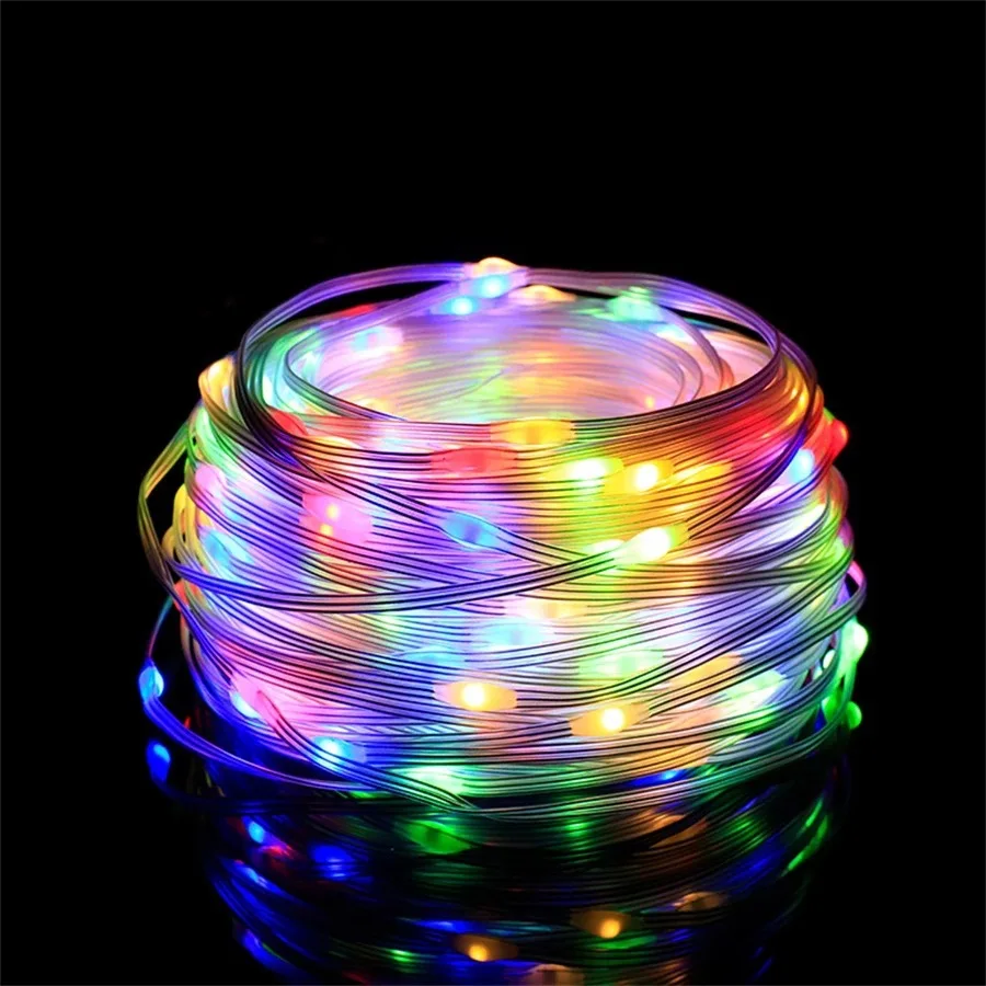 DC12V-1000ct-SK6812-WS2811-LED-Pebble-string-light-Seed-Pixel-Roll ...