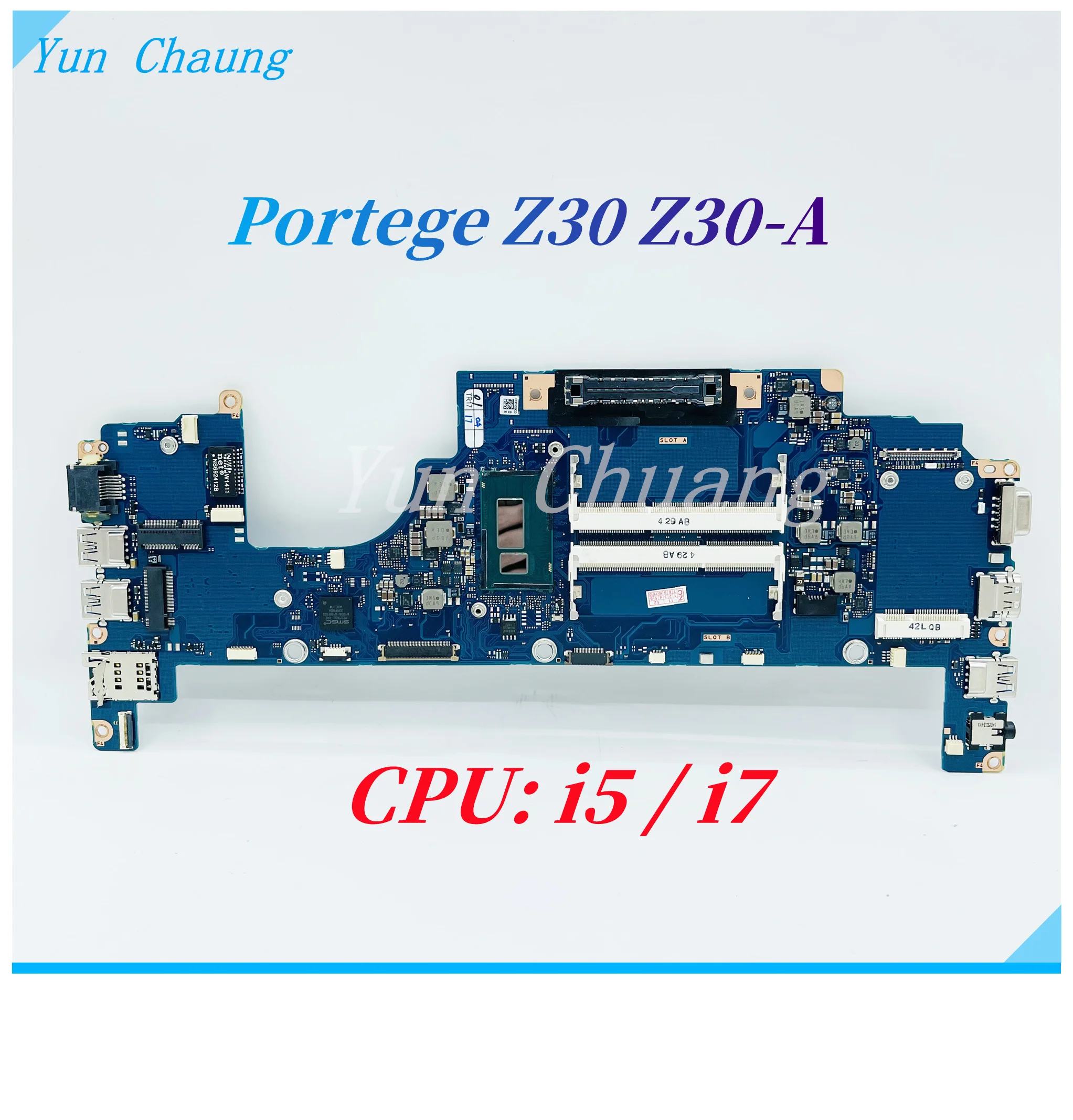 FAUXSY3 A3667A MAIN BOARD For Toshiba Portege Z30 Z30-A Laptop ...