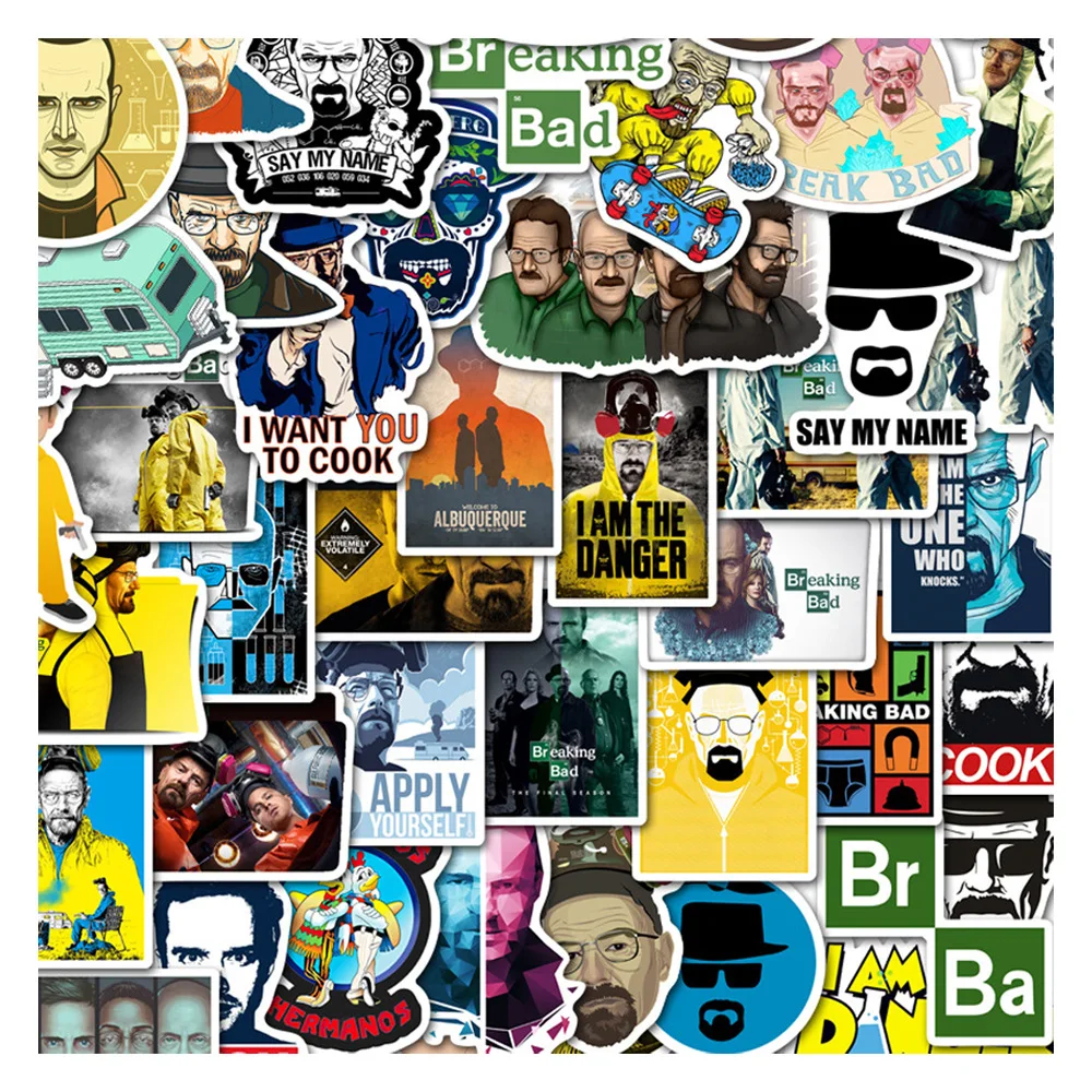 10-30-50PCS-TV-Show-Breaking-Bad-Stickers-Graffiti-Decals-Decoration ...