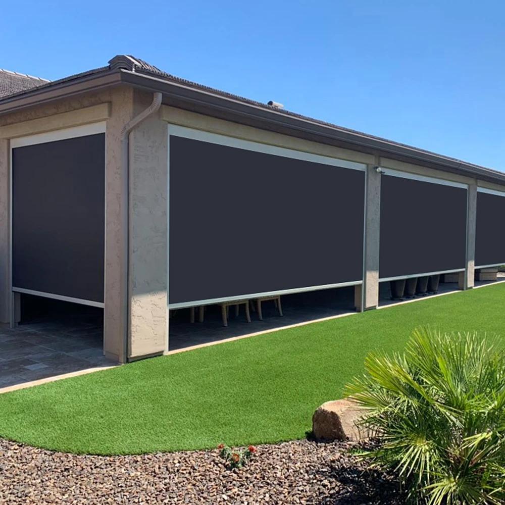 Customized-Motorized-Windproof-Waterproof-Blinds-Zip-Screen-Roller ...