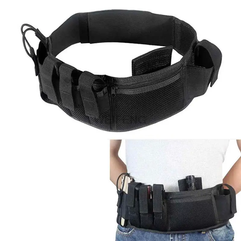 Tactical-Multifunctional-Security-Belt-with-Magazine-Pouch-Phone-Holder ...