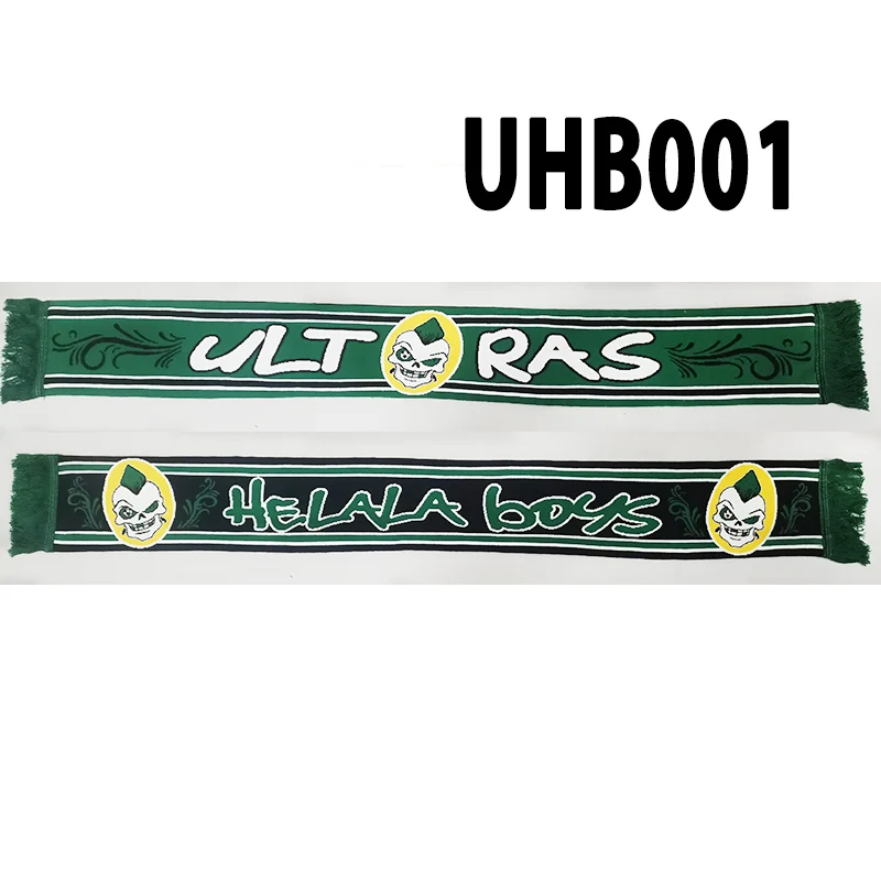 145-20-cm-Size-Ultras-Helala-Boys-Scarf-for-Fans-Double-faced-Knitted ...