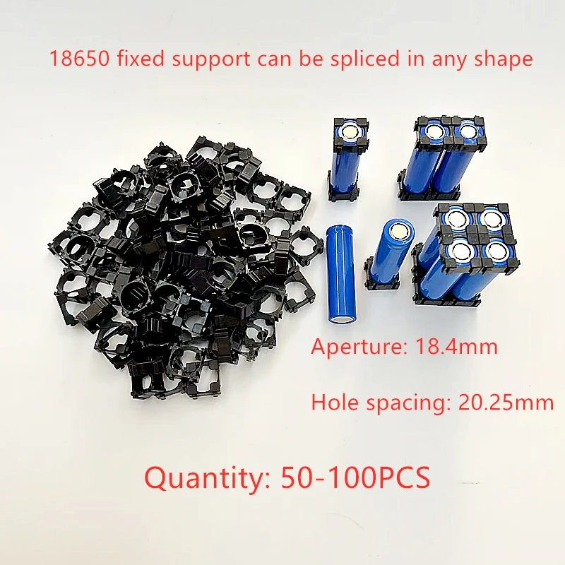 18650-Battery-Safety-Anti-Vibration-Holder-Cylindrical-Bracket-Li-ion ...