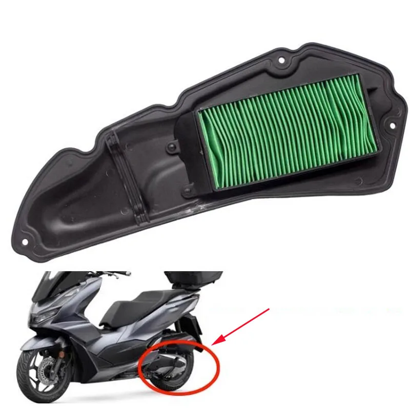Motorcycle-Air-Filter-Motor-Bike-Intake-Cleaner-For-HONDA-PCX125-PCX ...