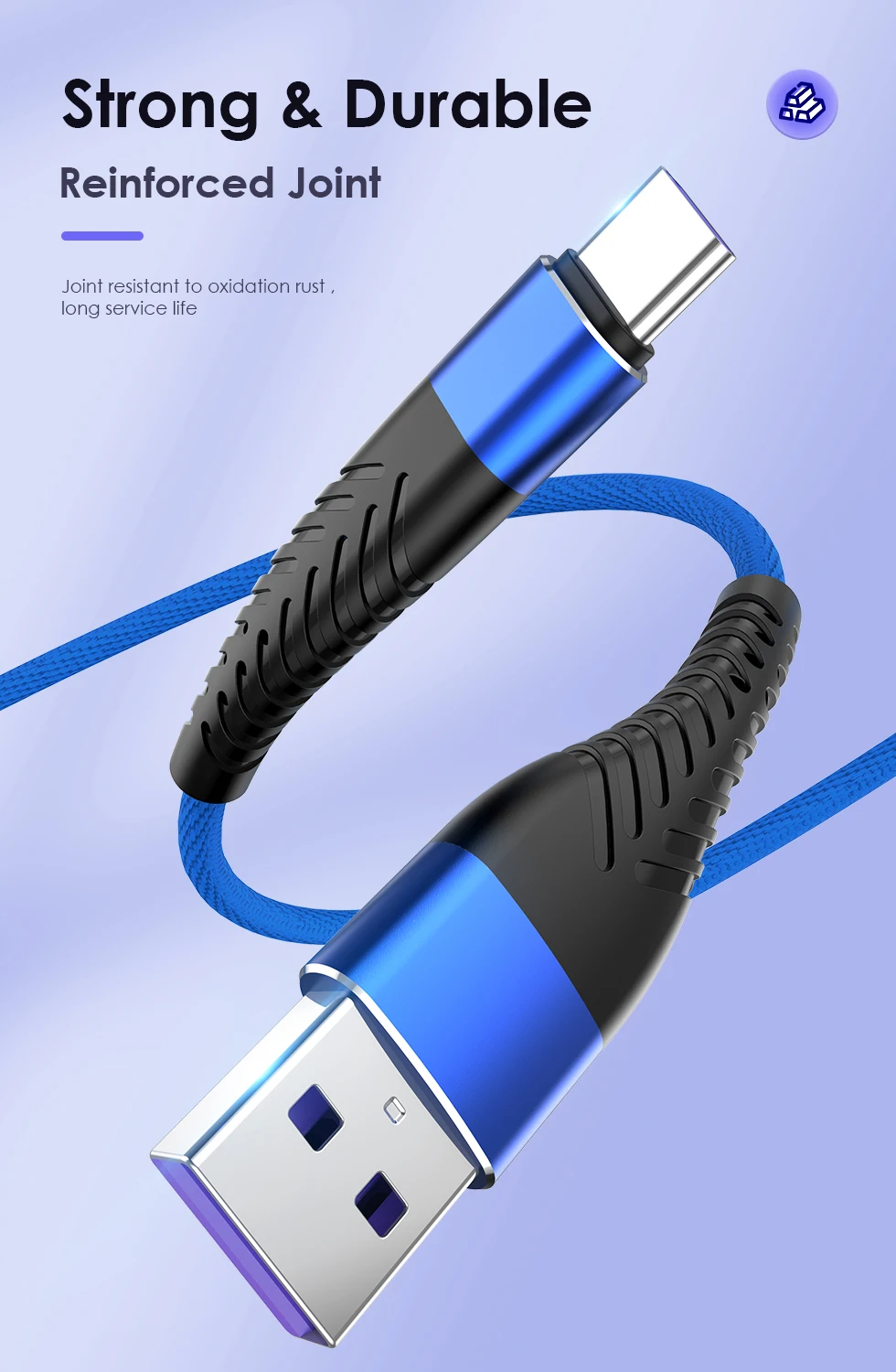 Кабель USB C 7A Для Быстрой Зарядки, 100 Вт, Тип C Для Samsung S22 S23 ...