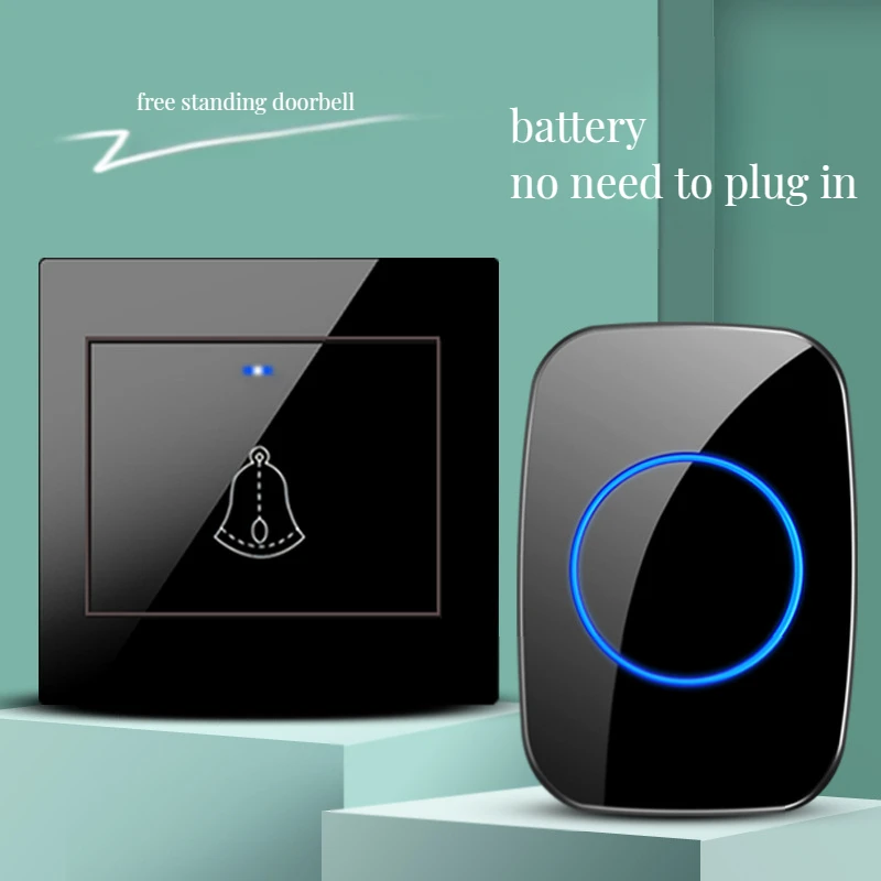 Smart Home Wireless Doorbells For Residence Long Distance Waterproof ...