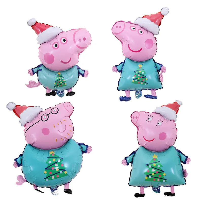 Lindo-Peppa-Pig-Peppa-George-pap-cerdo-momia-cerdo-Navidad-pel-cula-de ...