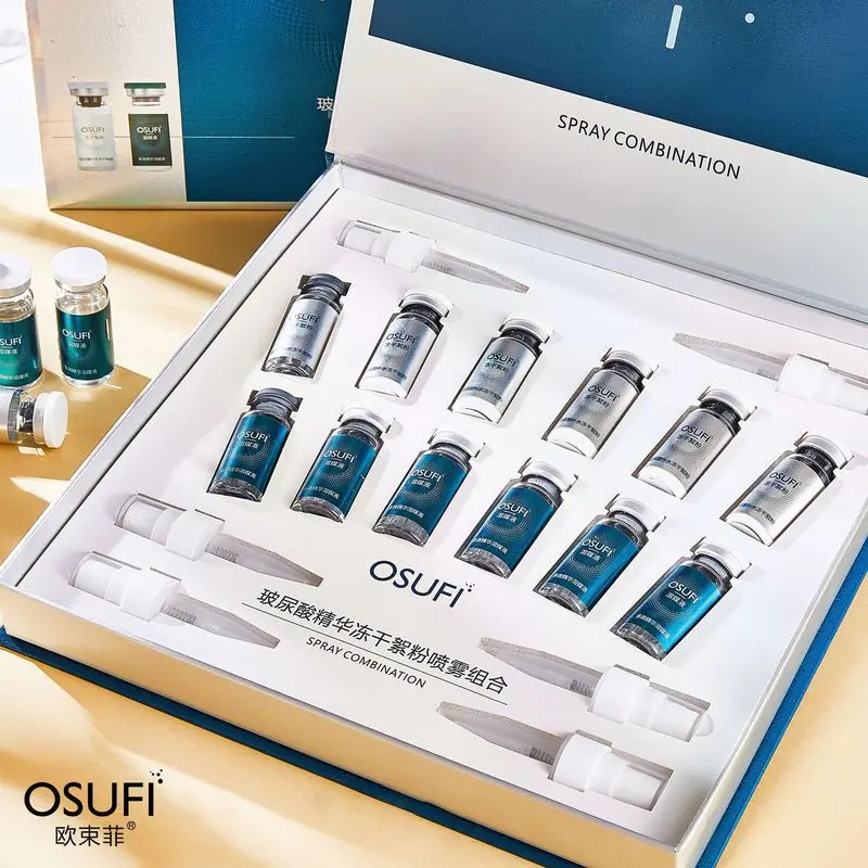 Osufi Face Hyaluronic Acid Serum Freeze-dried Powder Set Hydrate ...