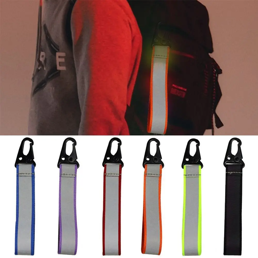 2pcs Outdoor Reflective Keychains High Visibility Safety Reflective ...