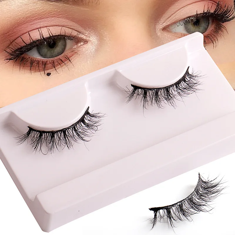 Cartoon Girl Eyes With Eyelashes
