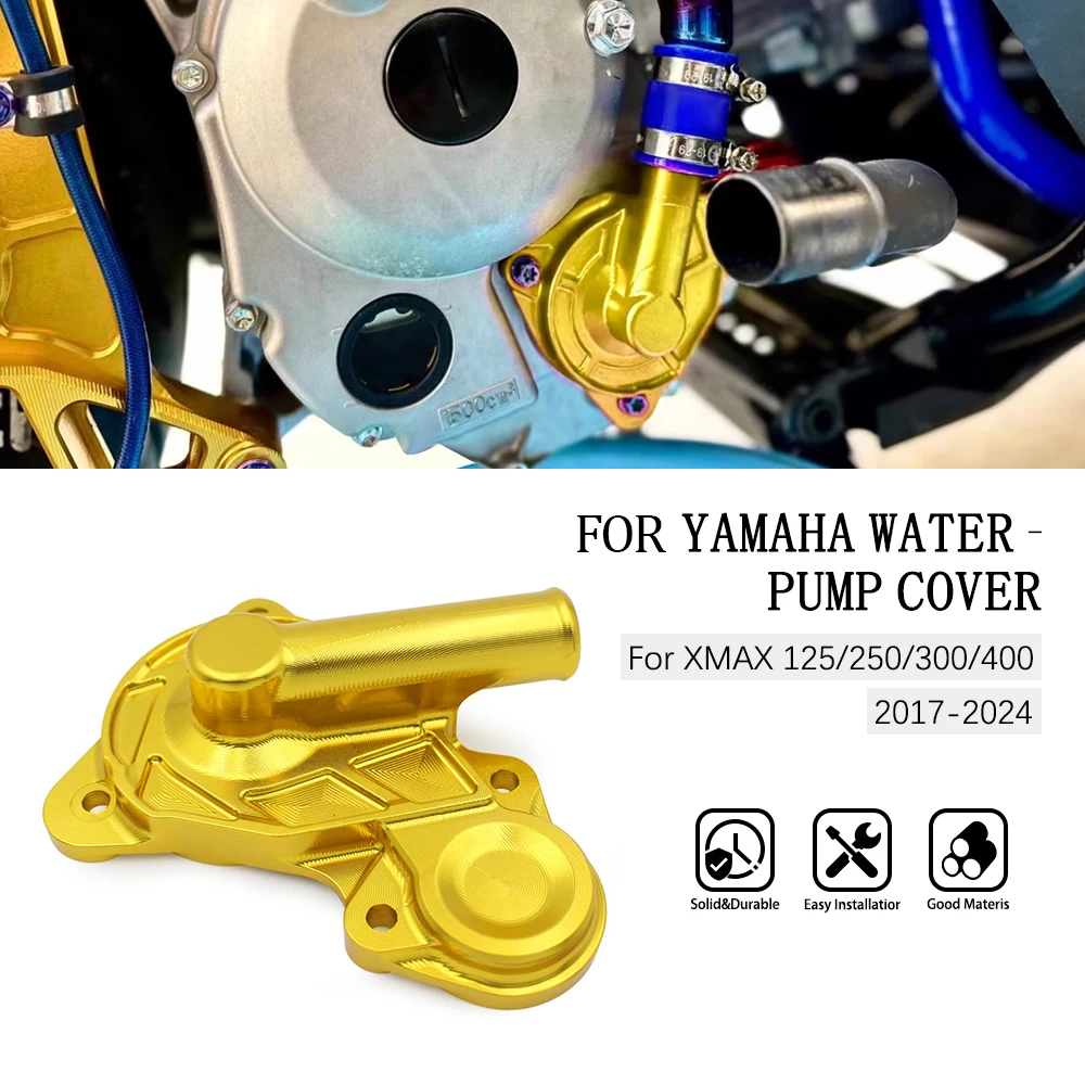 Motorcycle Water Pump Assy For YAMAHA XMAX 125 250 300 400 2017 2024 ...