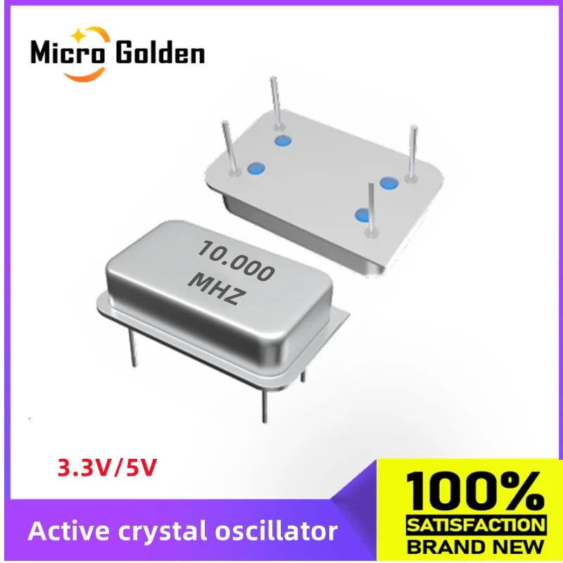 2PCS-10MHZ-Active-crystal-oscillator-10-000MHZ-10M-OSC-10-000M-In-line ...