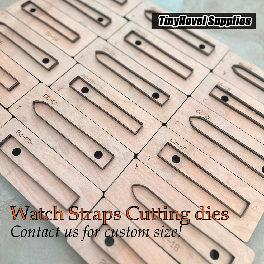 1-SET-Leather-Watch-straps-Watchmaking-Steel-Rule-Die-Cut-Circle ...