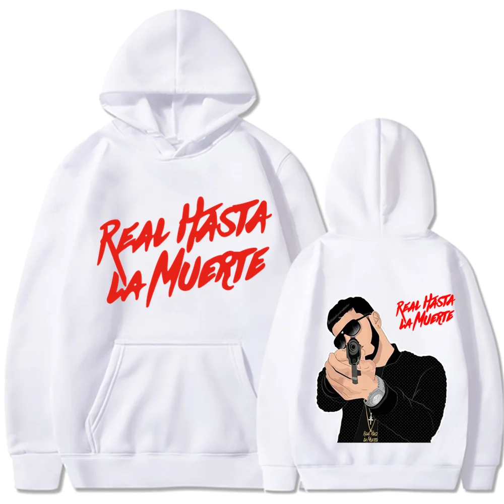 2023-New-Anuel-AA-Printed-Hoodies-Coat-Real-Hasta-La-Muerte-Casual ...