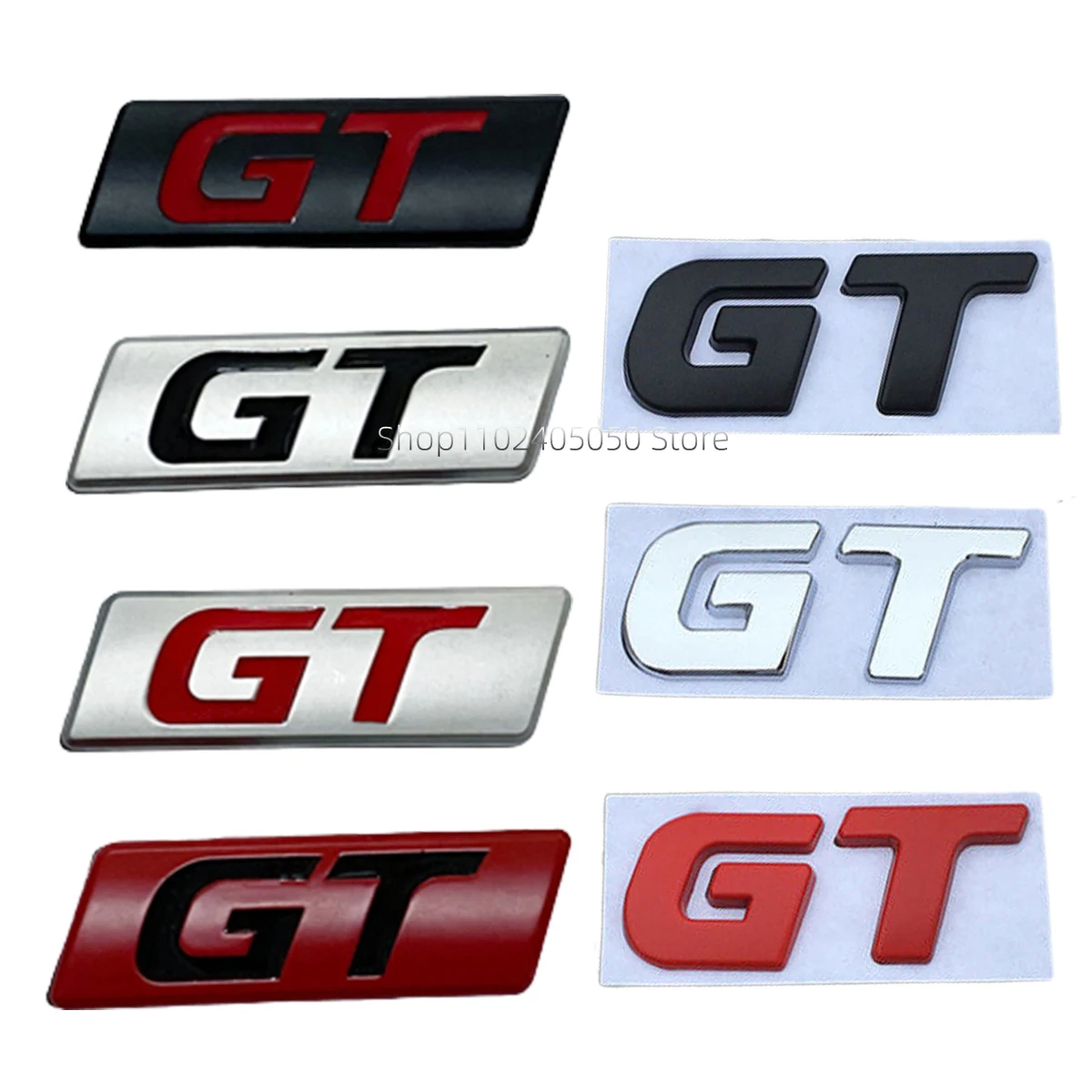 1Pc-Car-3D-Metal-Letters-GT-Logo-Sticker-for-VW-Volkswagen-Ford-Toyota ...