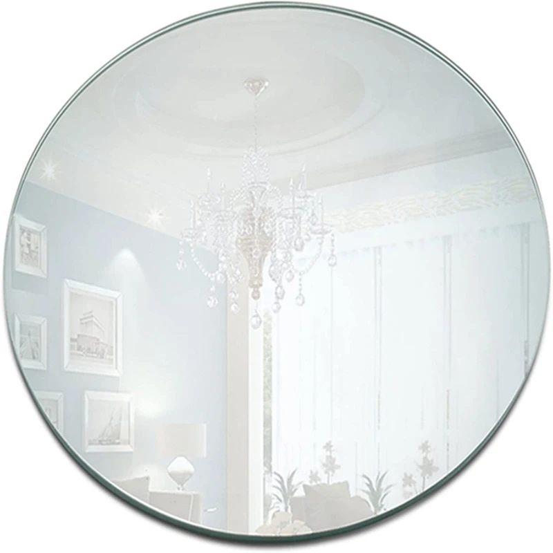 E56C-Round-Acrylic-Mirror-Tray-8inch-Circle-Mirror-Plate-Decor ...