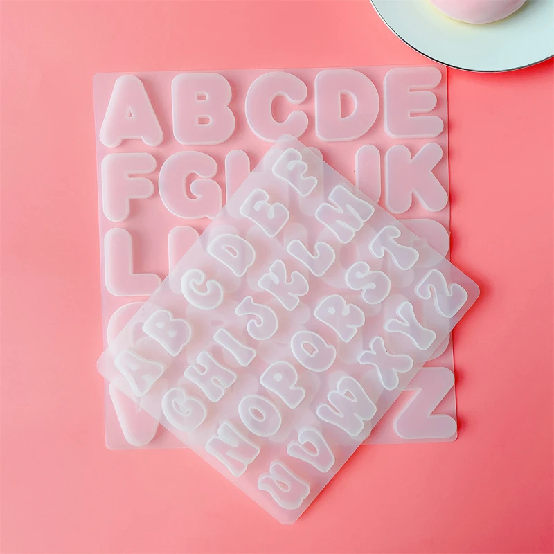 Silicone Alphabet Letter Trays Chocolate Mold Cake - New Silicone Cake ...