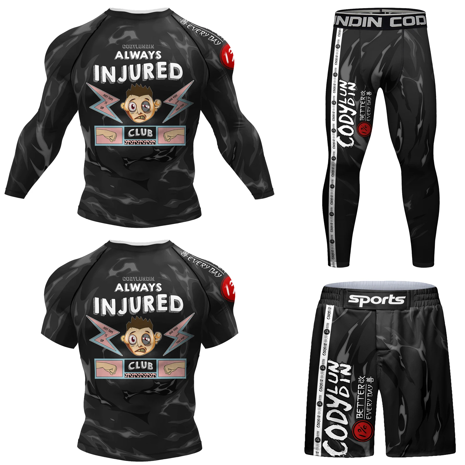 Cody-Custom-Fight-Clud-MMA-Clothes-martial-art-Training-Sets-Jiu-jitsu ...