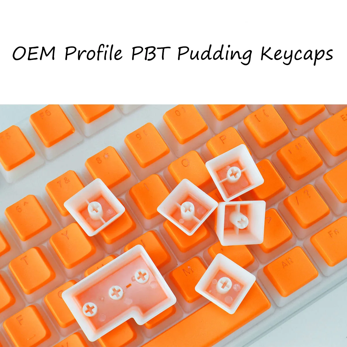 OEM Profile PBT Keycaps 108 Keys Pudding Keycap For Cherry MX – Fabluz