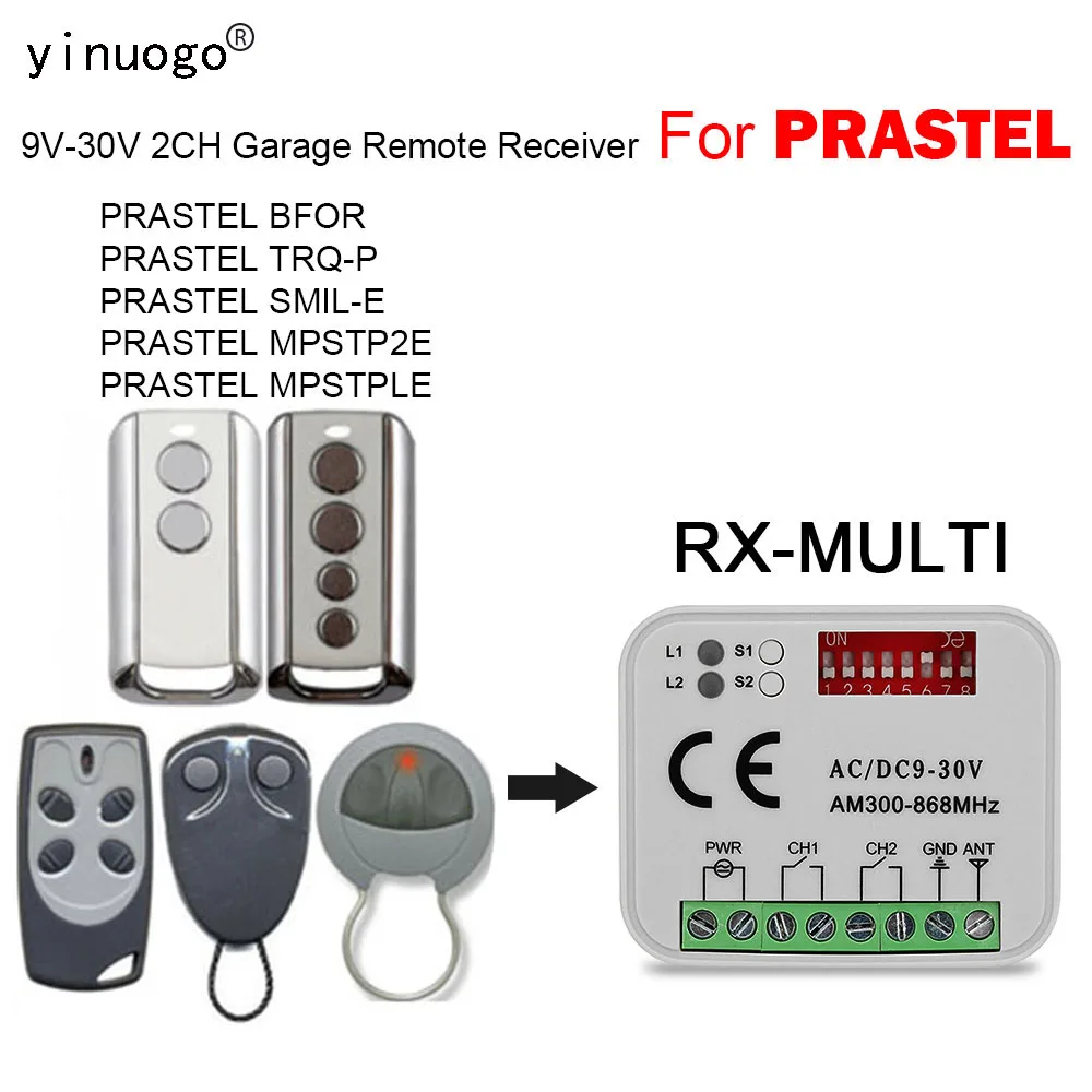 Receiver Universal RX MULTI PRASTEL BFOR TRQ P SMIL E MPSTP2E MPSTPLE ...