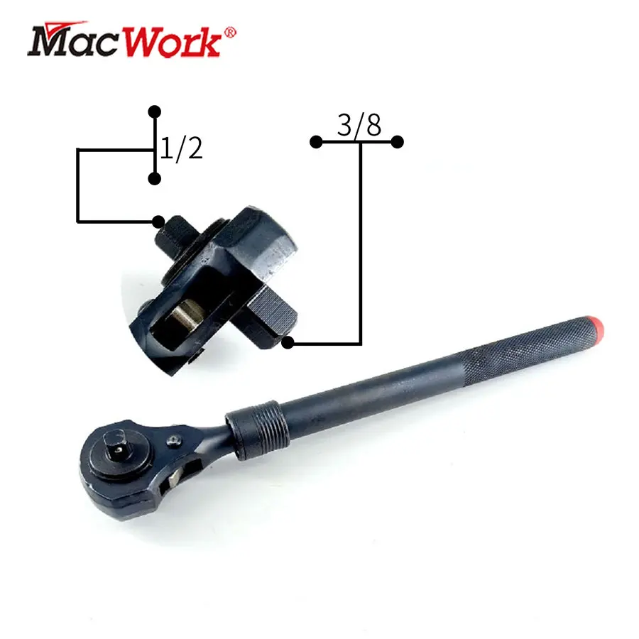 MacWork-1-2in-and-3-8in-Drive-Dual-Head-Ratchet-Handle-with-Hammer ...