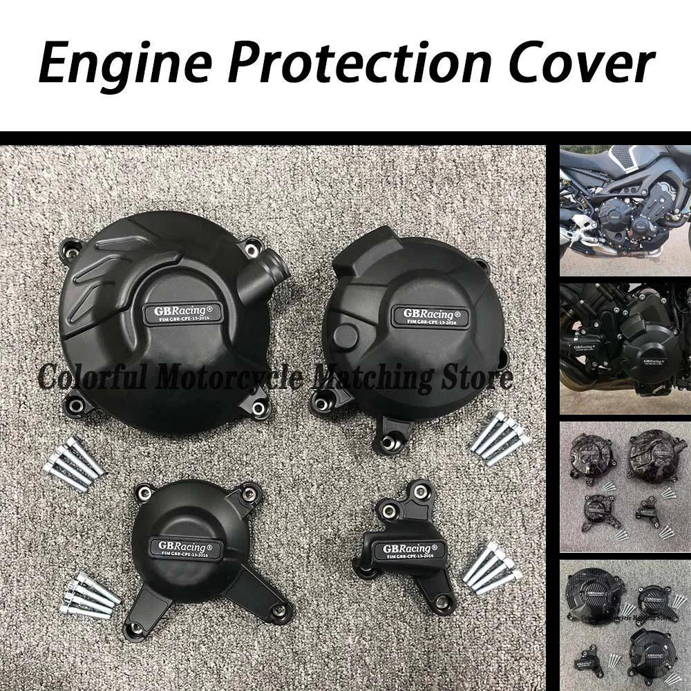 Motorcycles Engine Cover Protection For Case For YAMAHA MT-09 FZ-09 ...