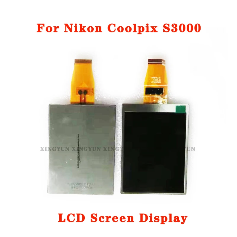 New S3000 LCD Screen Display For Nikon Coolpix S3000 Camera Repair Part ...