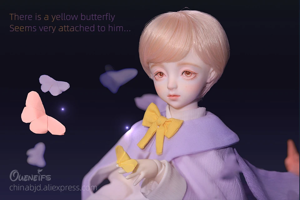 Bjd doll 1/4 Logan with GL 2 generation male body Shuga Fairy Purple ...