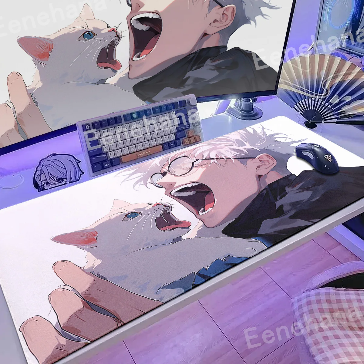 Alfombrilla de ratón grande de 40x90CM de Anime Jujutsu Kaisen XXL ...