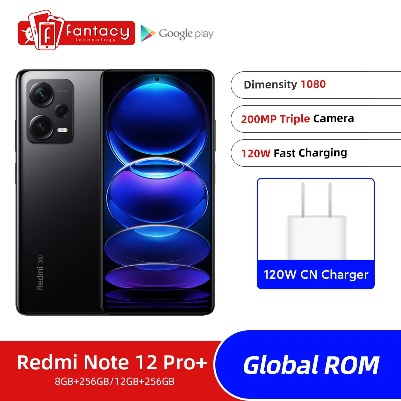 شاومي ريدمي نوت 12 برو + بلس MTK أبعاد 1080 200MP الثلاثي كاميرا NFC ...