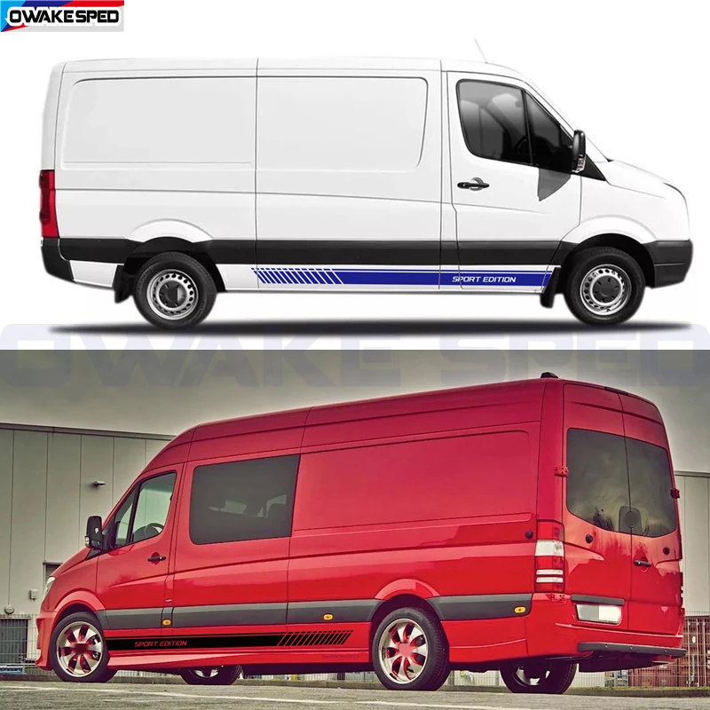 2PCS-Car-Body-Customized-Sticker-Auto-Door-Side-Decor-Vinyl-Decal-For ...