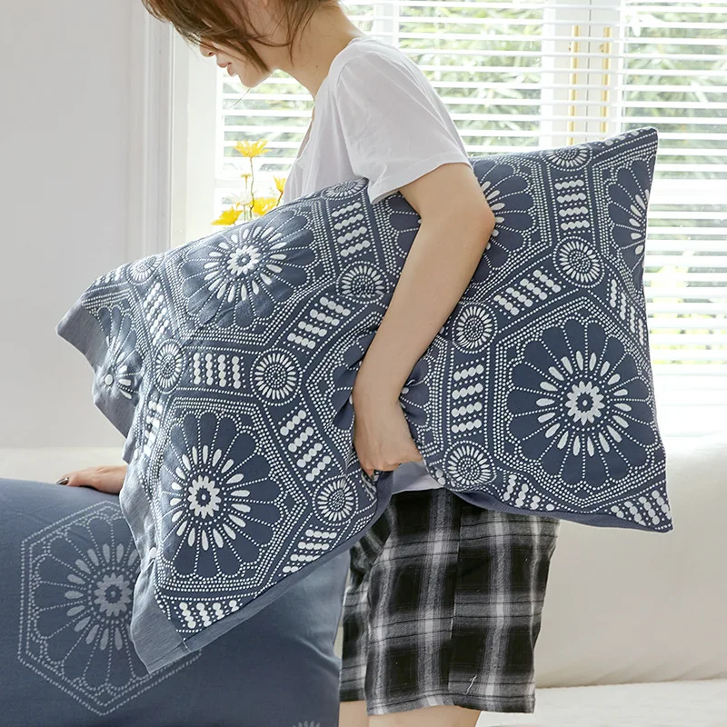 1-Pair-Cotton-Gauze-Pillowcase-Ethnic-Pillow-Cases-Cotton-48-74cm ...
