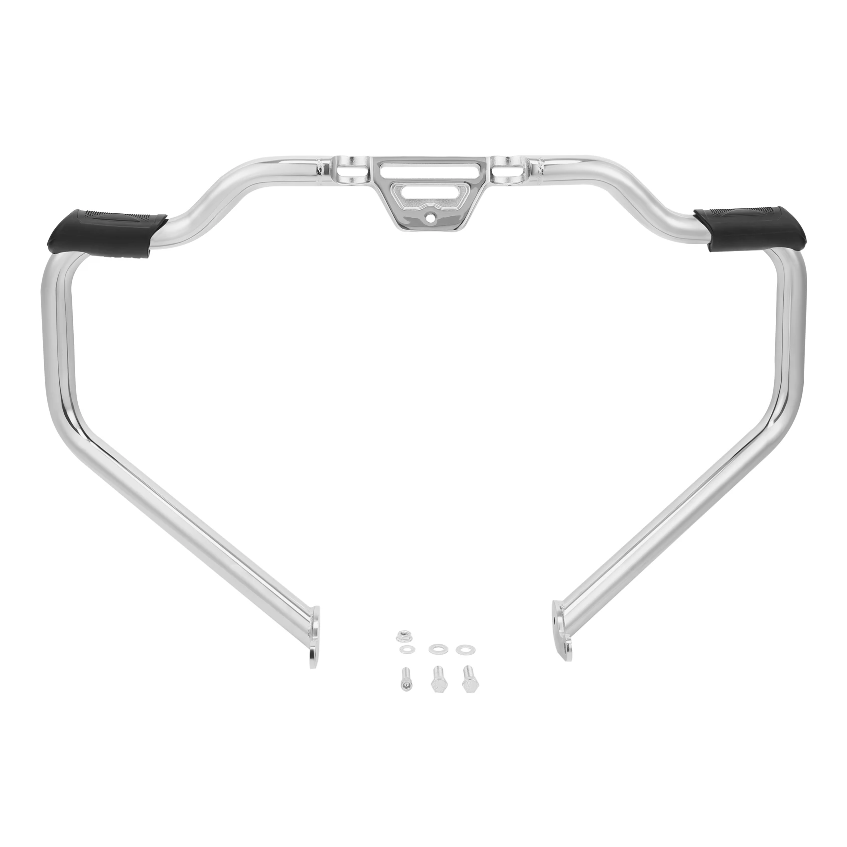 Mustache Engine Crash Guard Bar Kit For Harley Softail Sport Glide Fat ...