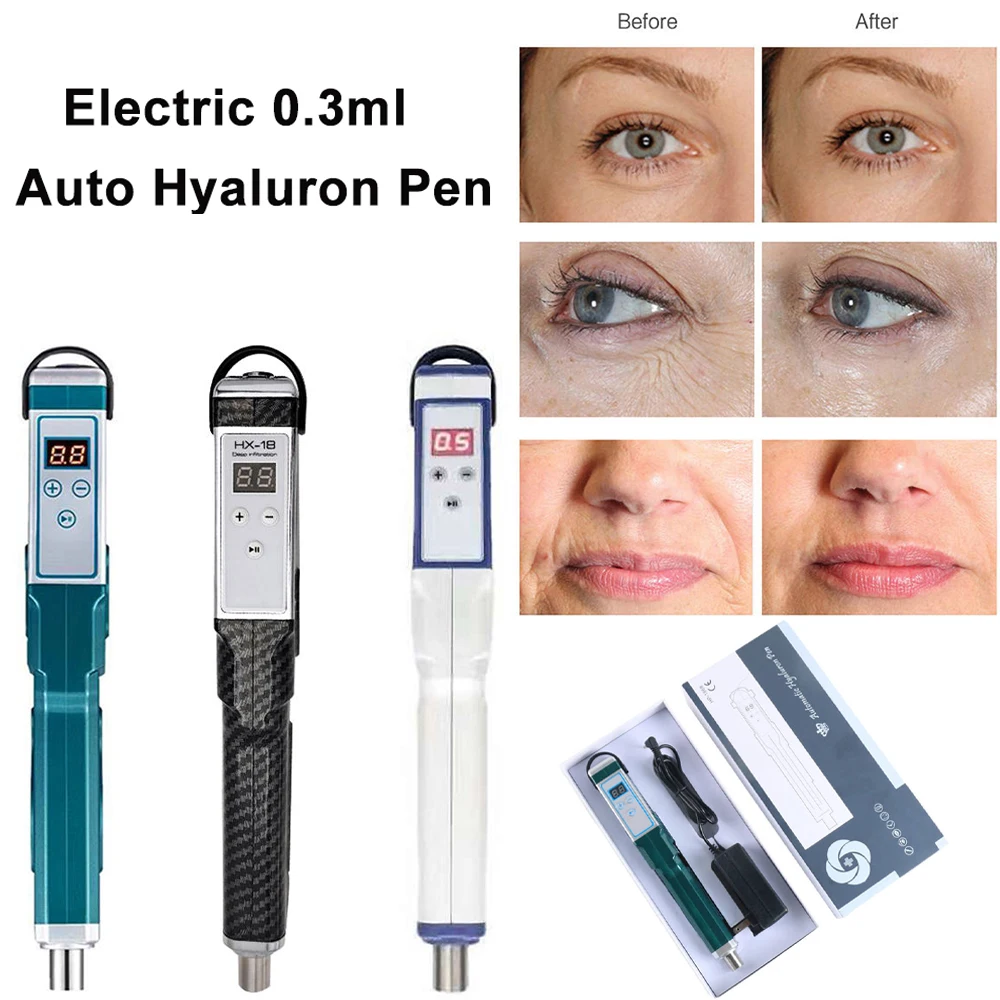 Auto Filler Hyaluron Equipment Electric Hyaluronic Acid Pen 0.3ml Lip ...