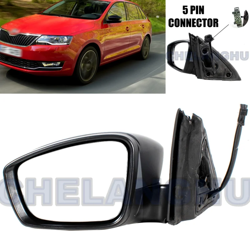 Skoda rapid side mirror store
