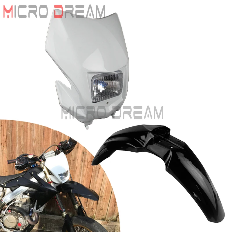 Motorbike Universal Plastic Front Fenders Mudguard Fender for CRF 150F ...