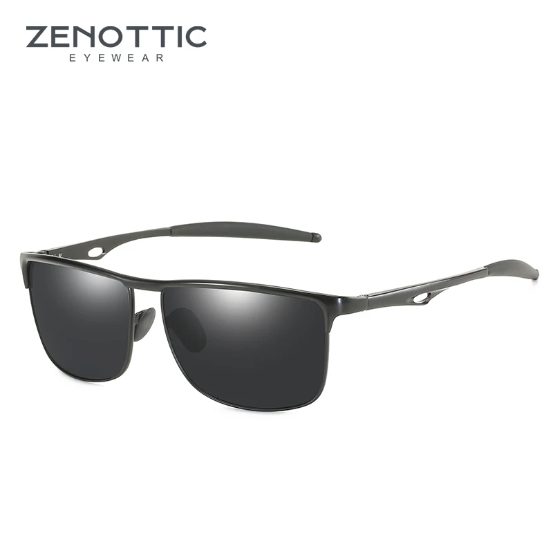 ZENOTTIC Metal Men Sunglasses Polarized UV400 Protection for Driving ...