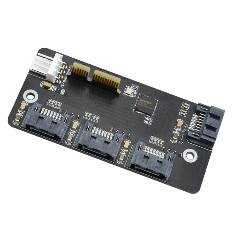 Raspberry Pi Cm4 Pci-e To Sata3.0 Expansion Board Pcie To Sata 4 ...