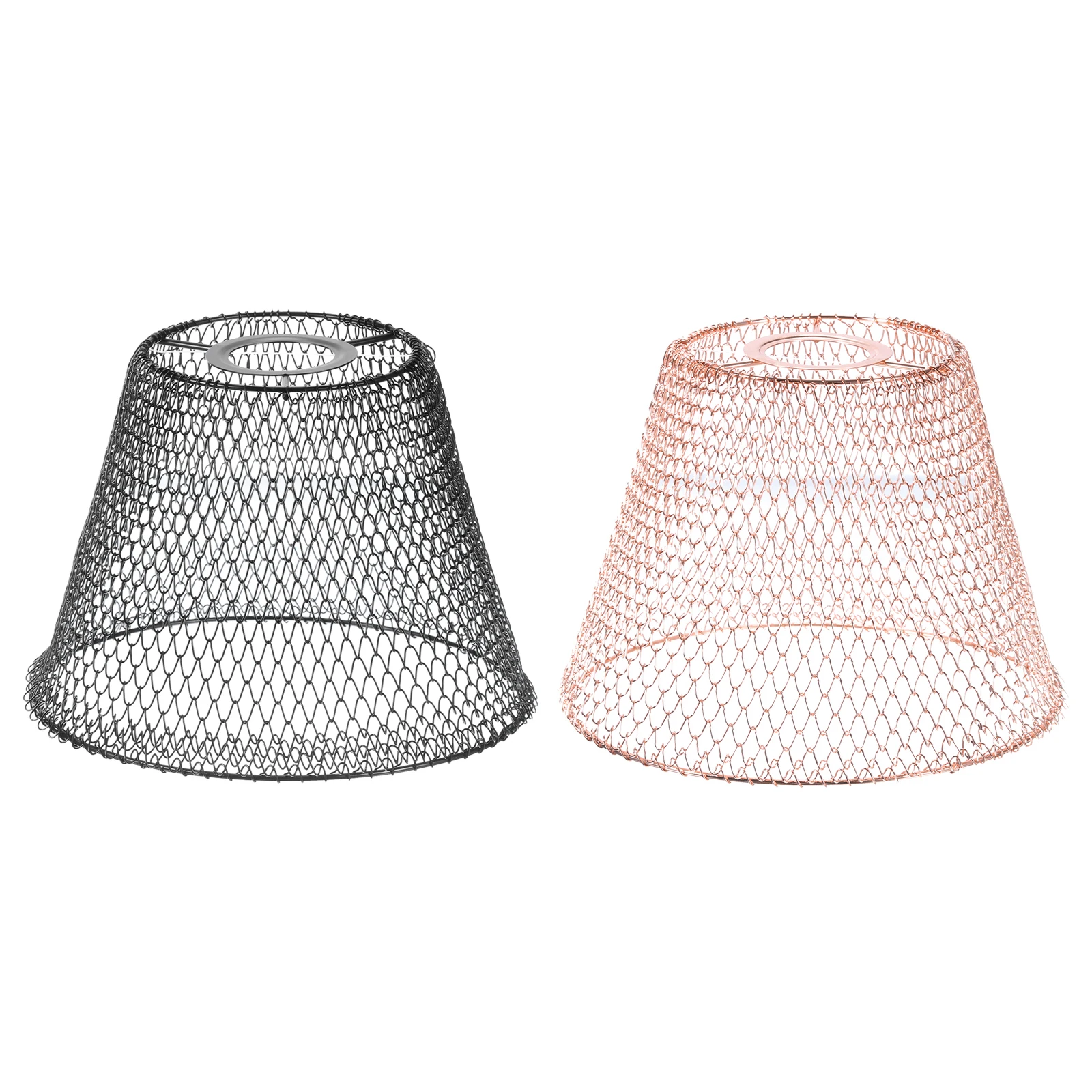 2Pcs Mesh Lamp Shade Metal Retro Industrial Pendant Light Shade ...
