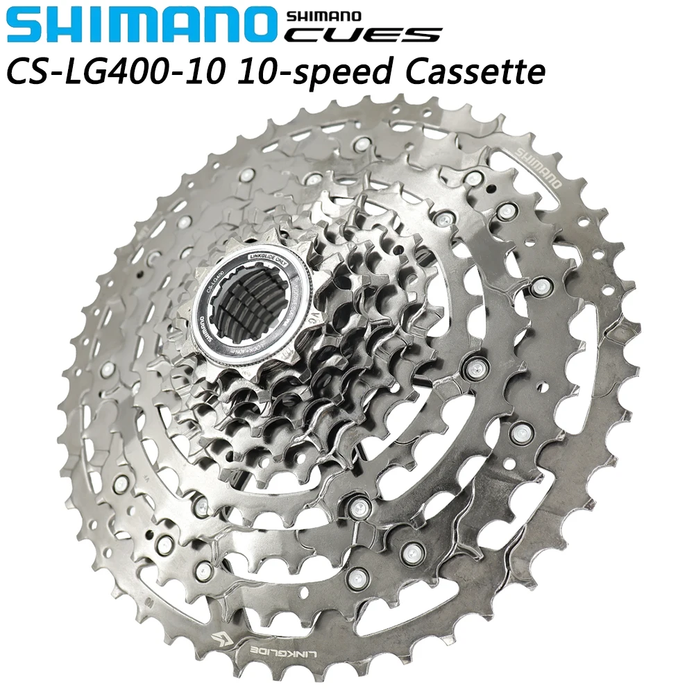 SHIMANO-LINKGLIDE-CS-LG400-10-Cassette-Sprocket-10-Speed-11-43T-11-48T ...