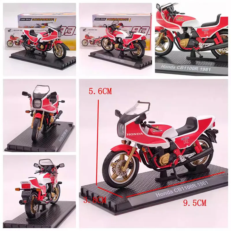 Diecast 1/24 Scale HONDA Motorcycle Alloy Model Toy Simulation ...