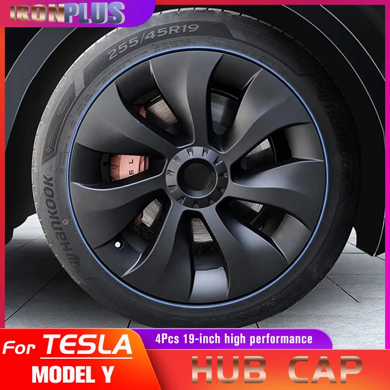 4PCS-Hub-Cap-for-Tesla-Model-Y-19-Inch-Performance-Replacement-Wheel ...
