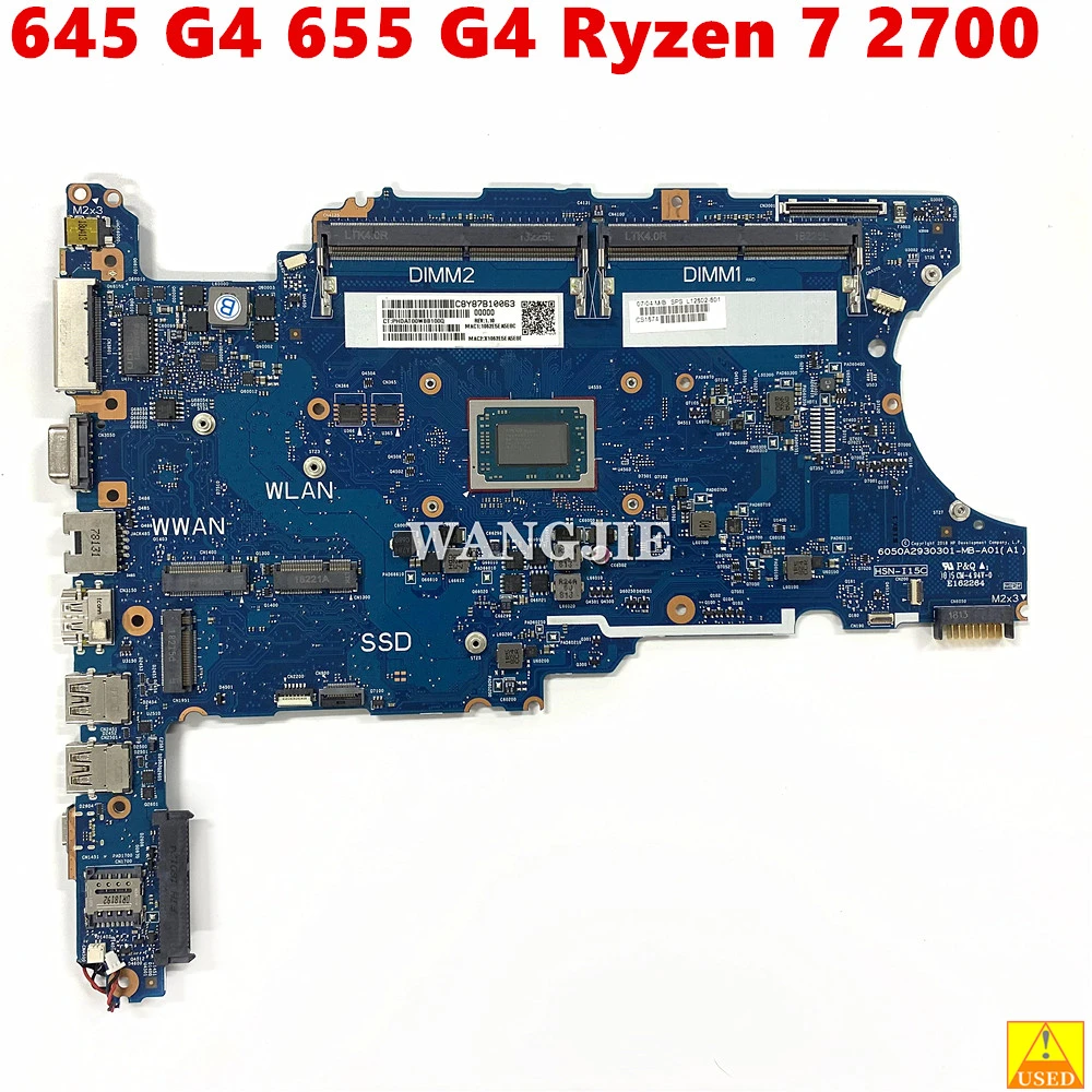 Used-HSN-I15C-6050A2930301-For-HP-Probook-645-G4-655-G4-Laptop ...