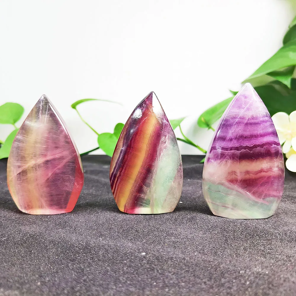 1PC-Natural-Crystal-Candy-Fluorite-Flame-Shape-Crystal-Ornament-Energy ...