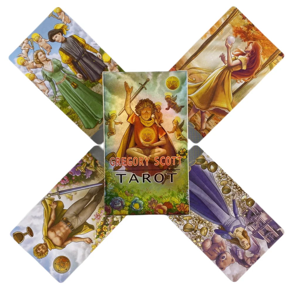 Gregory Scott Tarot Cards A 78 Oracle English Visions Divination ...