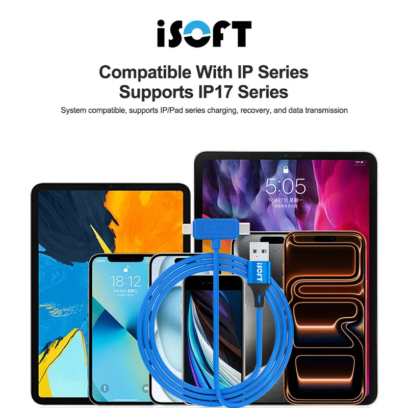ISOFT iData For IOS iphone ipad ipod recovery USB cable Lightning ...